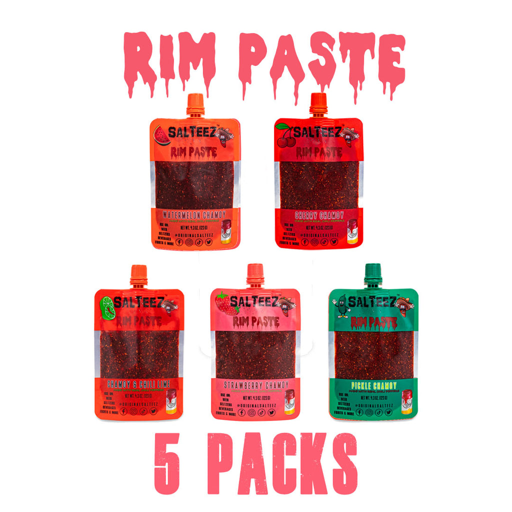 Salteez Beer Salt Strips - Chili Lime - 2 Packs