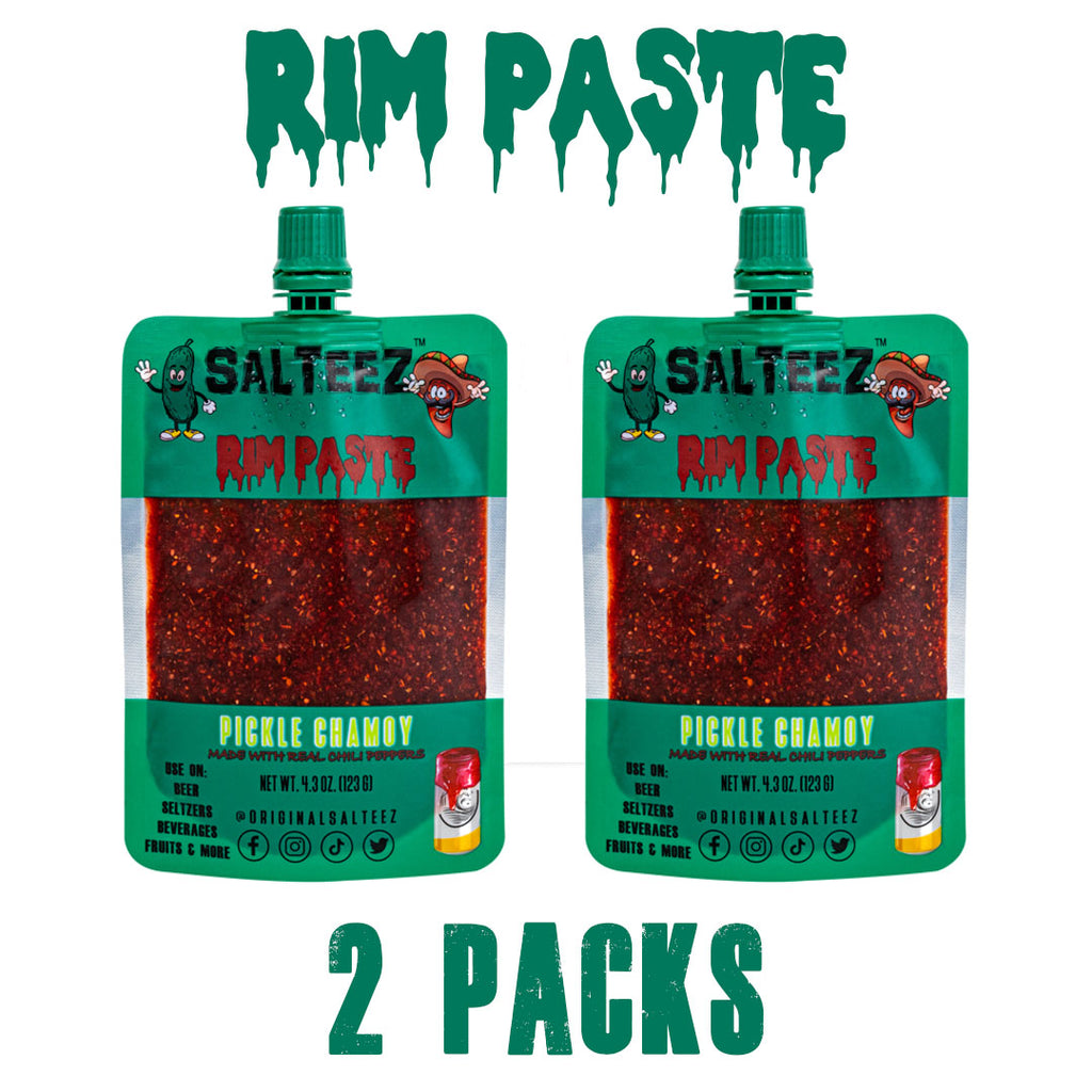 Salteez Beer Salt Strips - Chili Lime - 2 Packs