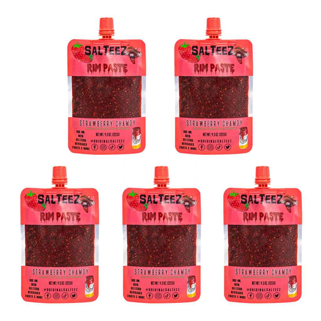 Salteez Beer Salt Strips - Chili Lime - 2 Packs